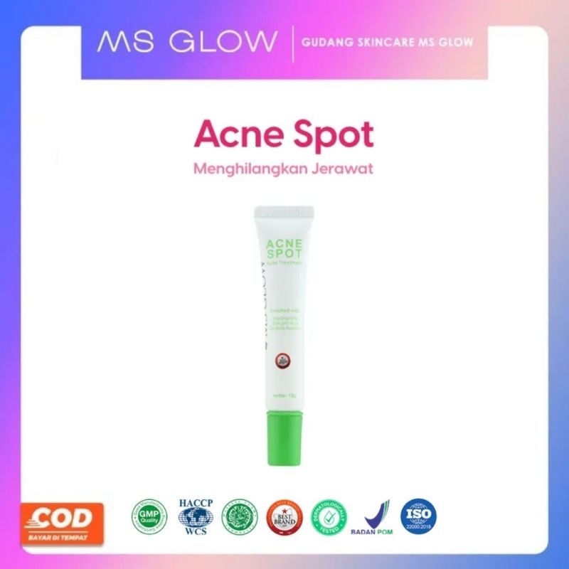 Ms GLOW - ACNE SPOT TREATMENT - 15 GR | Shopee Malaysia