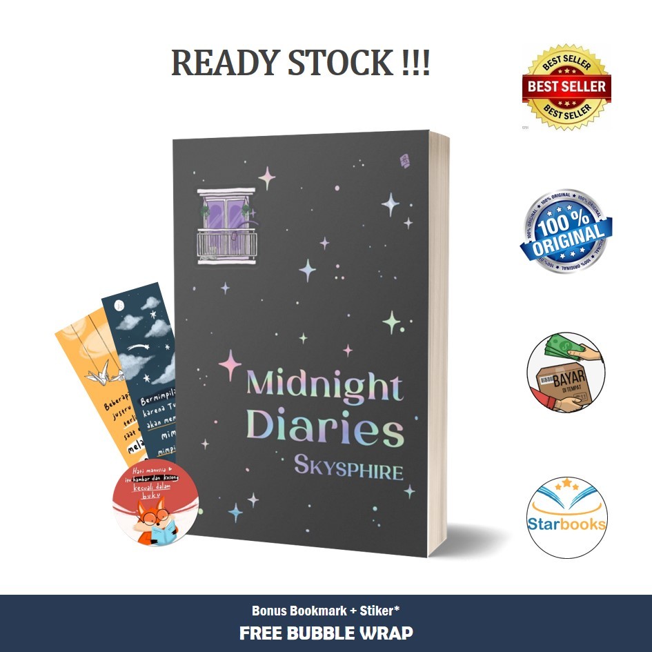 Bukune - Book Midnight Diaries series Malioboro at Midnight (Novel ...