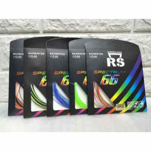 ORIGINAL RS SPECTRUM 66 COLOR RAINBOW BADMINTON STRINGS | Shopee Malaysia