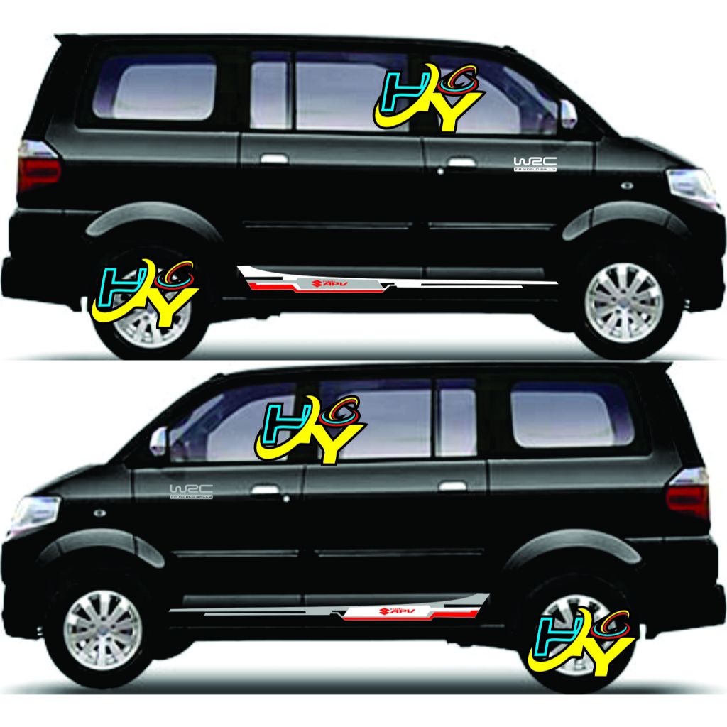 (hidayah) Newest apv Car sticker striping apv sport Car sticker apv ...