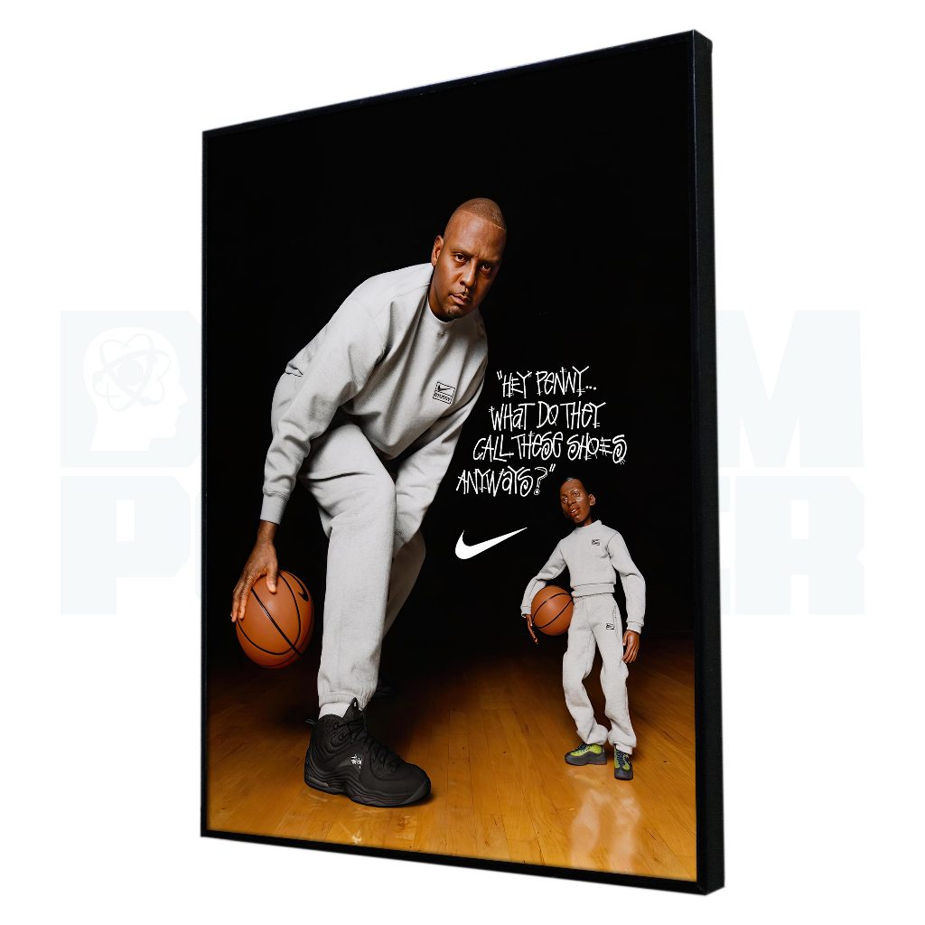 [Poster + Frameblock] Stussy X Nike Poster | Frameblock Size A3 30x40 ...