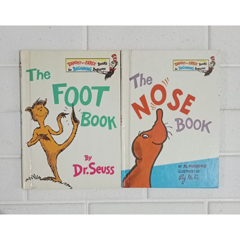 The Foot Book, The Nose Book | By: Dr. Seuss & Perkins (Ori, Used ...