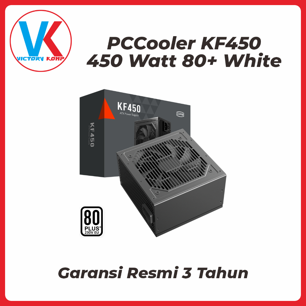 Psu PCCooler KF450 KF550 KF650 KF750 80+ White Flat Cable Power Supply ...