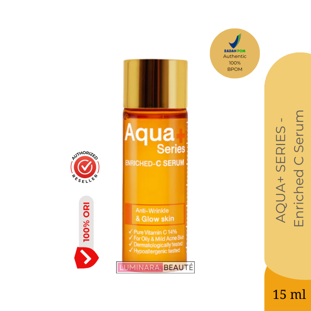 Aqua+ Series Enriched - VIT C Serum 15ml Aqua Plus Series Vitamin C Serum | Shopee Malaysia