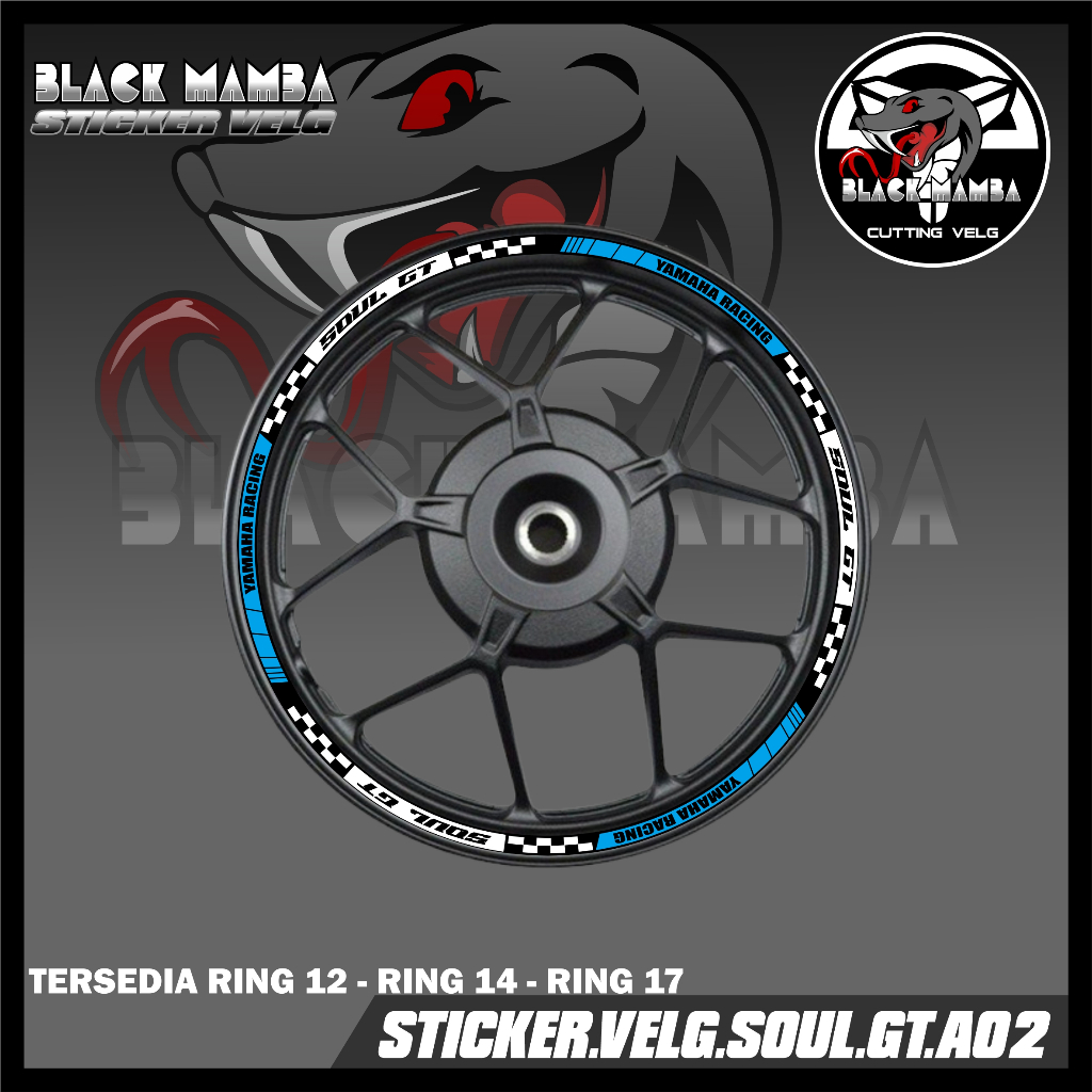 Soul GT VELG STICKER - LIS RELG STICKER LIST TIRE/VEL VARIATIONS YAMAHA ...