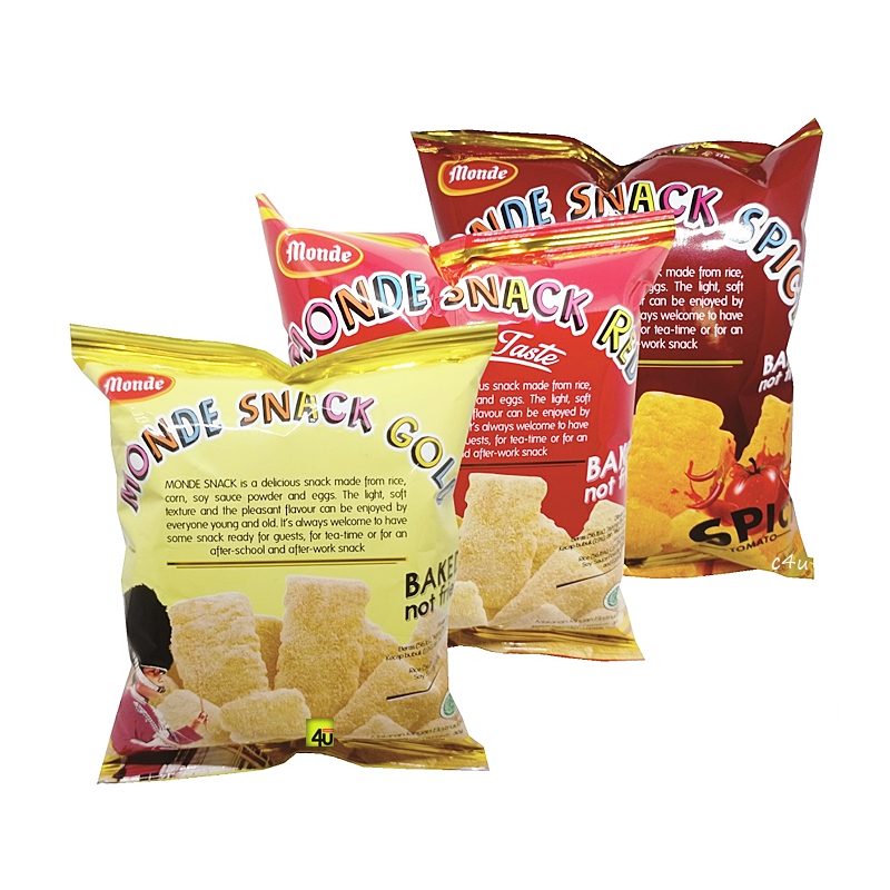 Monde Snack - Crispy Extudat Snack - Small Pack 30gr | Shopee Malaysia