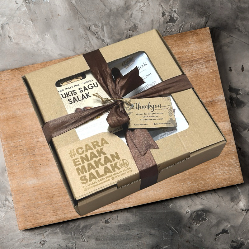 Salaku All Salak Package Filled with Sago Cookies and Salak Tea ...