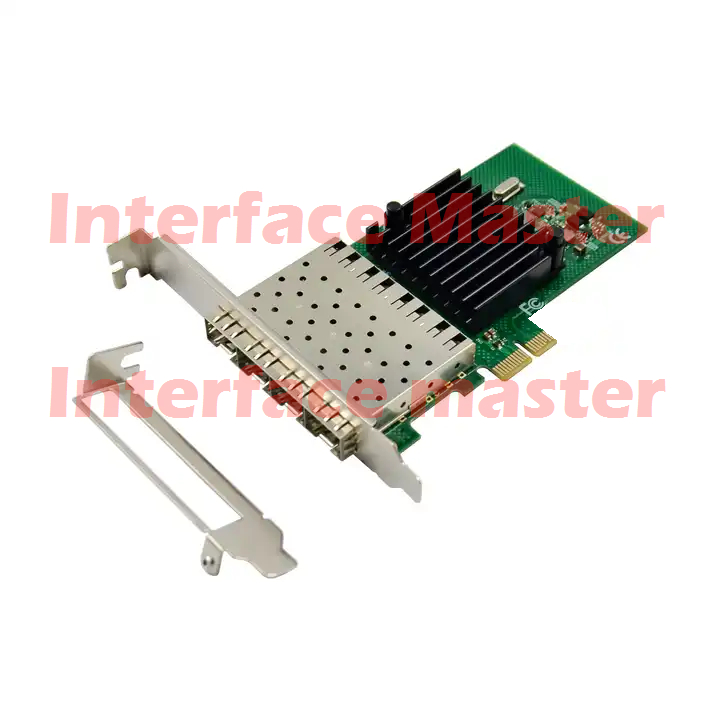 INTEL Lan Card Quad 4 Port 1Gb SFP Ethernet 1G intelligence i350 F4 ...