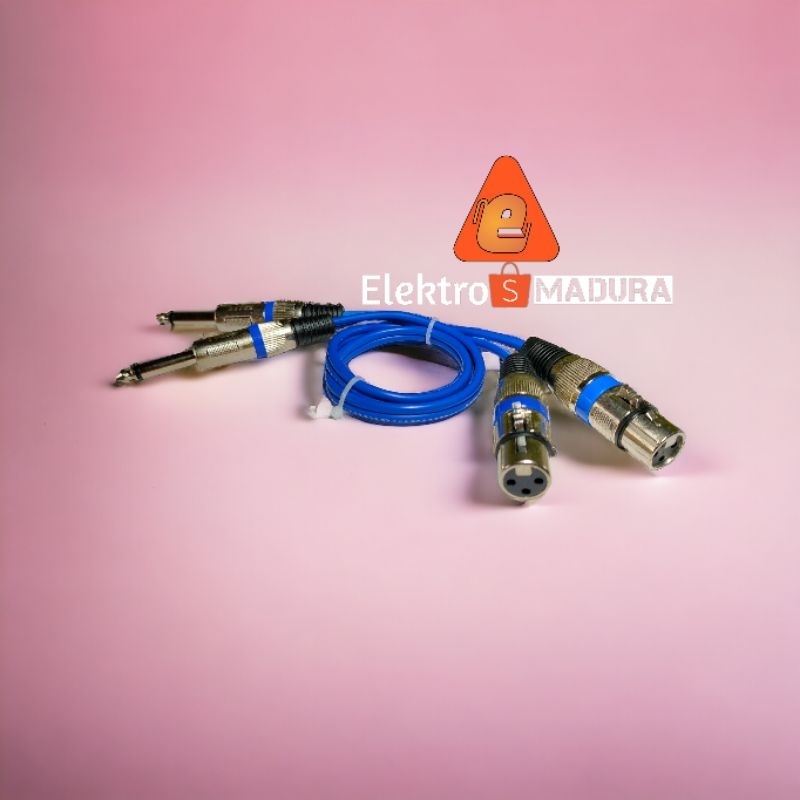 Akai to famale cable ready to use kitani cable | Shopee Malaysia