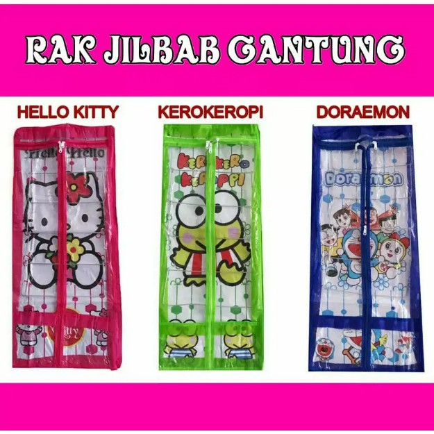 GANTUNGAN Hanging Hijab Rack | Rack For HIJAB Veil Hanging Character ...
