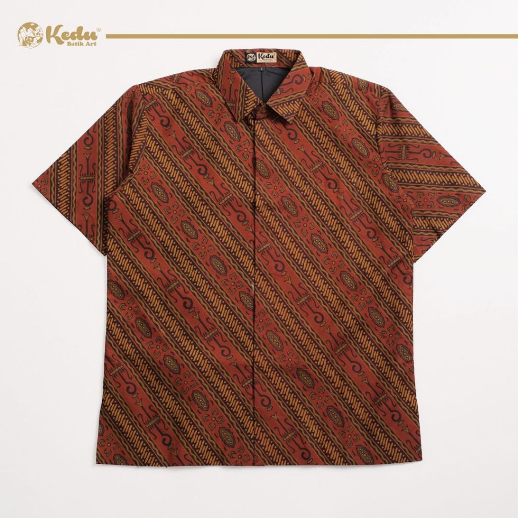 KATUN KEMEJA Gala Gowok Batik Shirt Cotton Short Sleeve GALA Gowok ...