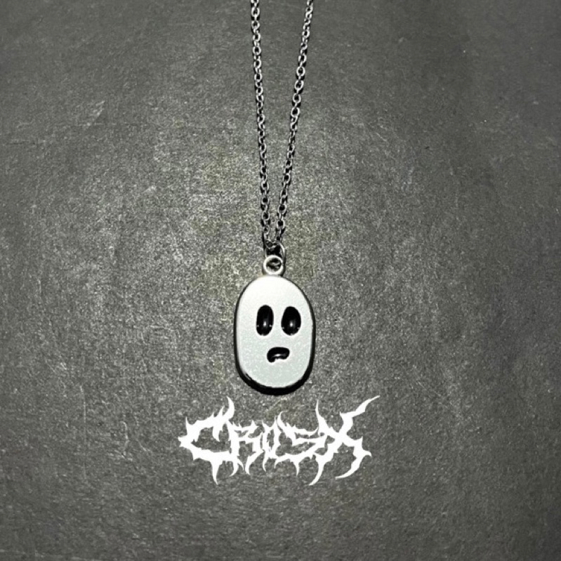 Ghost NECKLACE/CASPER GHOST NECKLACE GHOST Doll NECKLACE/CROSS CROSS ...
