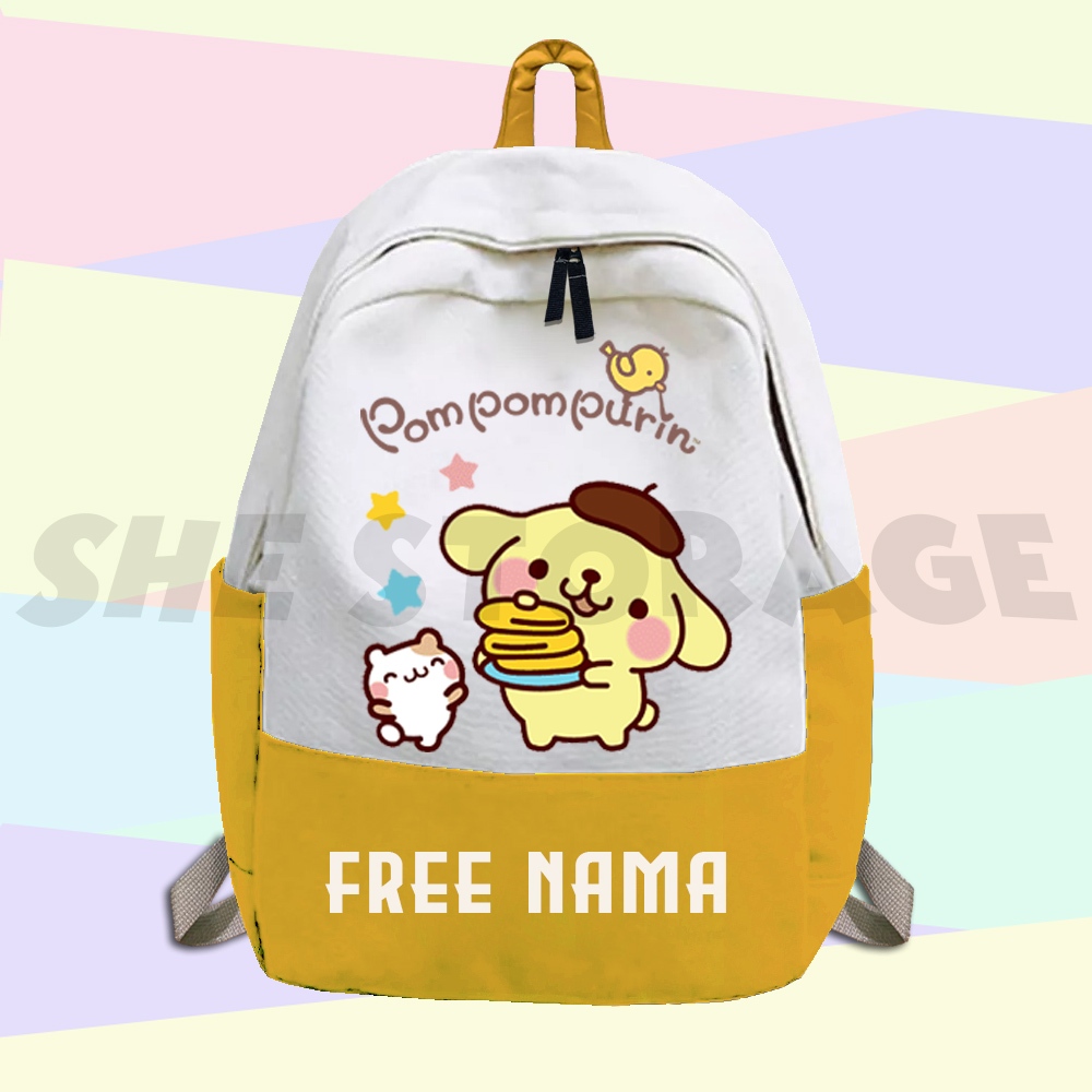 (FREE Print Name) Children's Backpack Kindergarten Elementary School ...