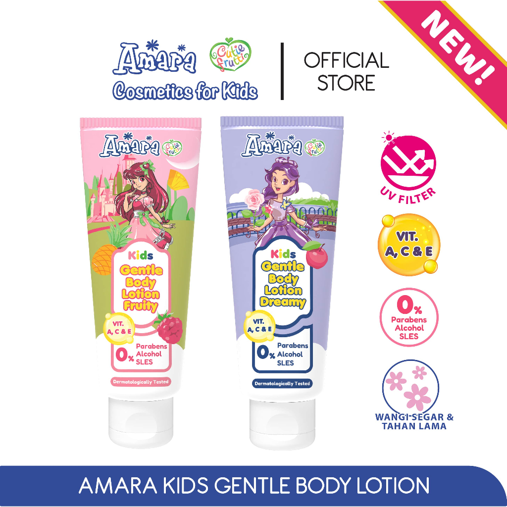 Amara Kids Gentle Body Lotion 100ml | Shopee Malaysia
