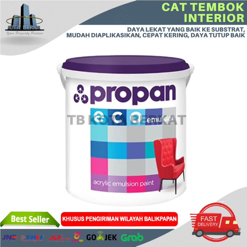 Propan ECO EMULSION EE - 4010/ INTERIOR WALL PAINT 5KG | Shopee Malaysia