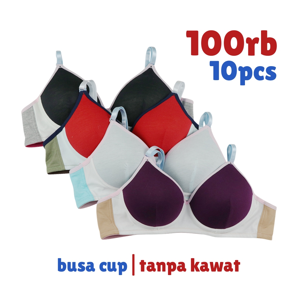 Scelta - Bra 10pcs Wireless Package With Foam Cup BH CMP 07 Foam 10s ...