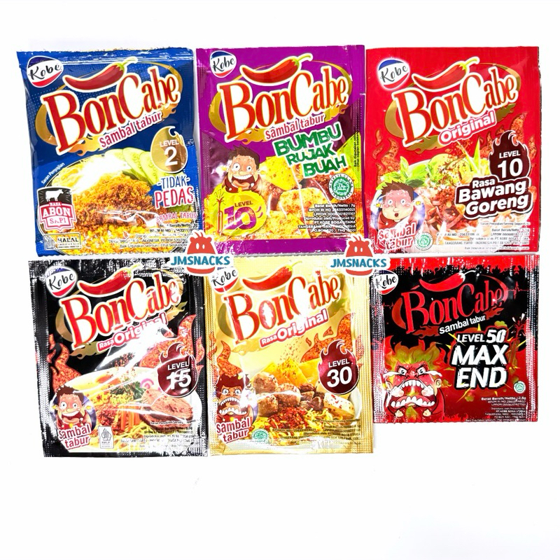 Bon Cabe Small SACHET Various Flavors Individually - delicious spicy ...