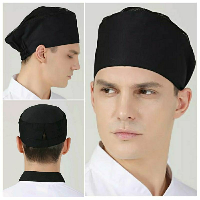 Muchef CHEF HAT BARBER BARTENDER HAT | Shopee Malaysia