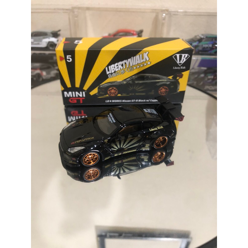 Lb Works Nissan GT-R Black w/Copper Wheel 5 (minus) | Shopee Malaysia