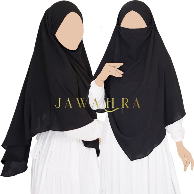 Order | French KHIMAR | Crinkle AIRFLOW | Umrah HIJAB | Niqab SYARI ...