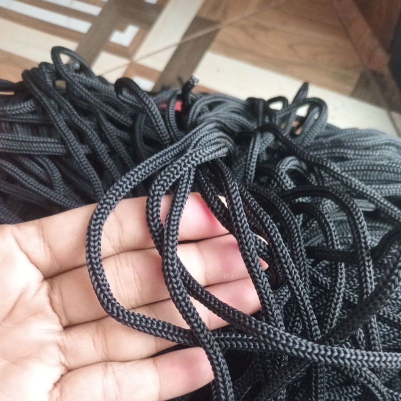 HITAM Black Kur Rope 5mm | Shopee Malaysia