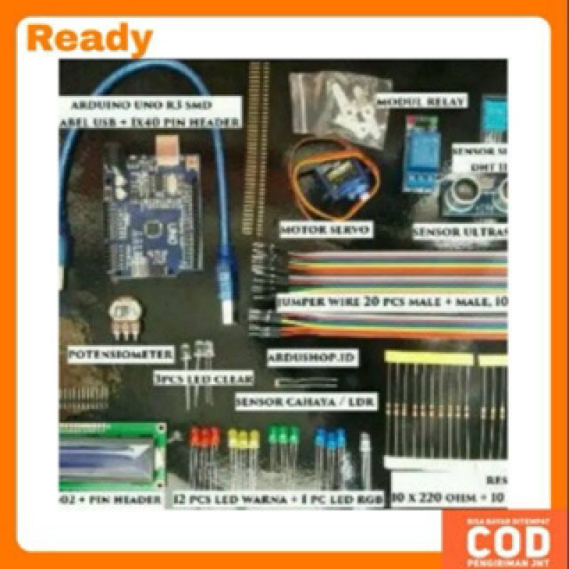 Arduino Uno R3 Starter Kit Smd Starter Kit Savings Package | Arduino ... Arduino Uno R3 Starter Kit Smd Starter Kit Savings Package | Arduino ...