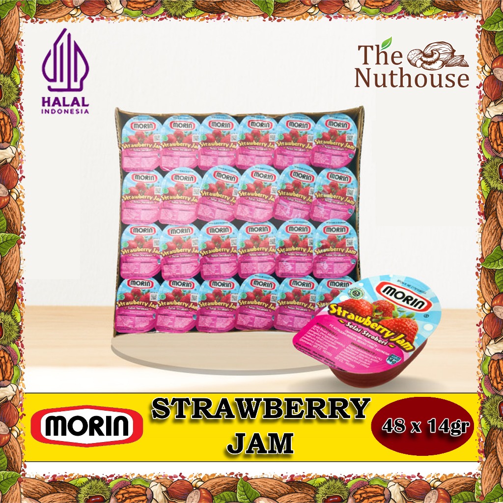 Morin Portion Pack Strawberry Jam / Strawberry Jam [14gr x 48pcs ...