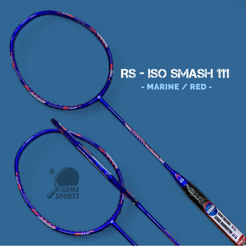 Badminton Racket Reinforce Speed RS ISO SMASH 111 222 333 555 Original ...