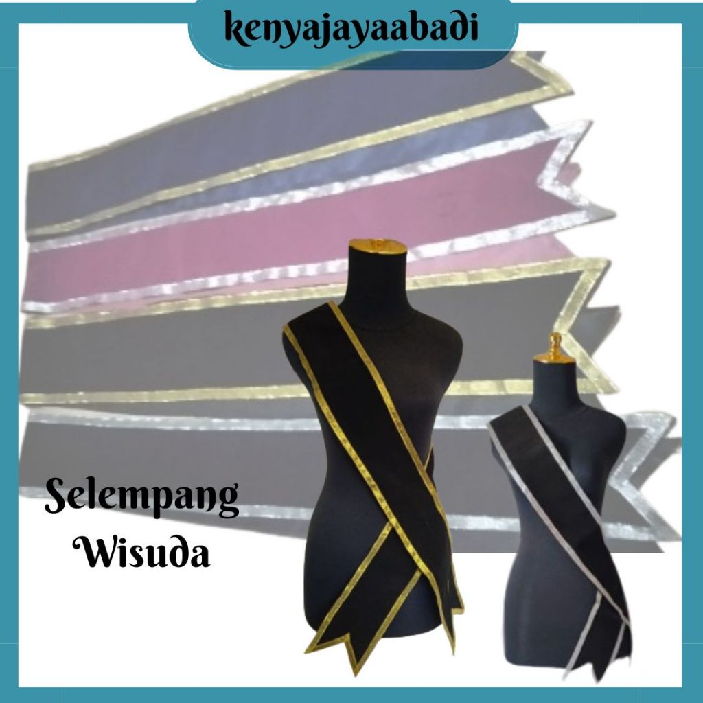 Plain Graduation Sash Without Embroidery/Plain Sash Without Name/Plain ...