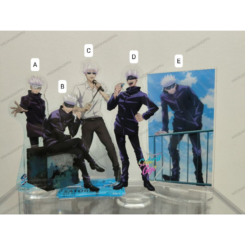 [JJK] Standee Acrylic Satoru Gojo Jujutsu Kaisen Merchandise | Shopee ...