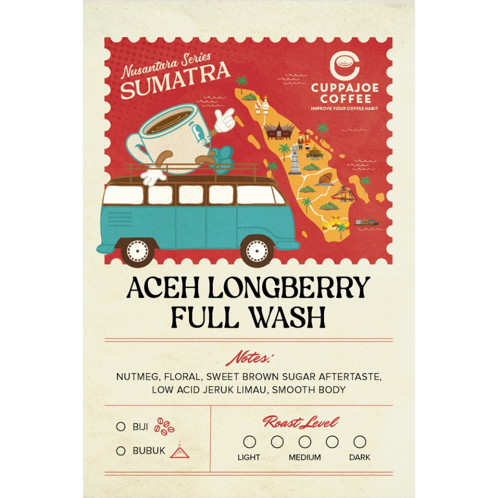 Aceh Arabica Coffee Longberry 100 Grams (Seeds/Powder) | Shopee Malaysia