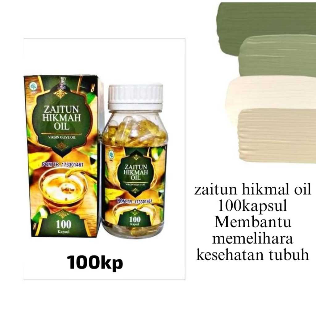 Olive Wisdom Oil 100 Capsules Extra Virgin Olive Oil | Shopee Malaysia