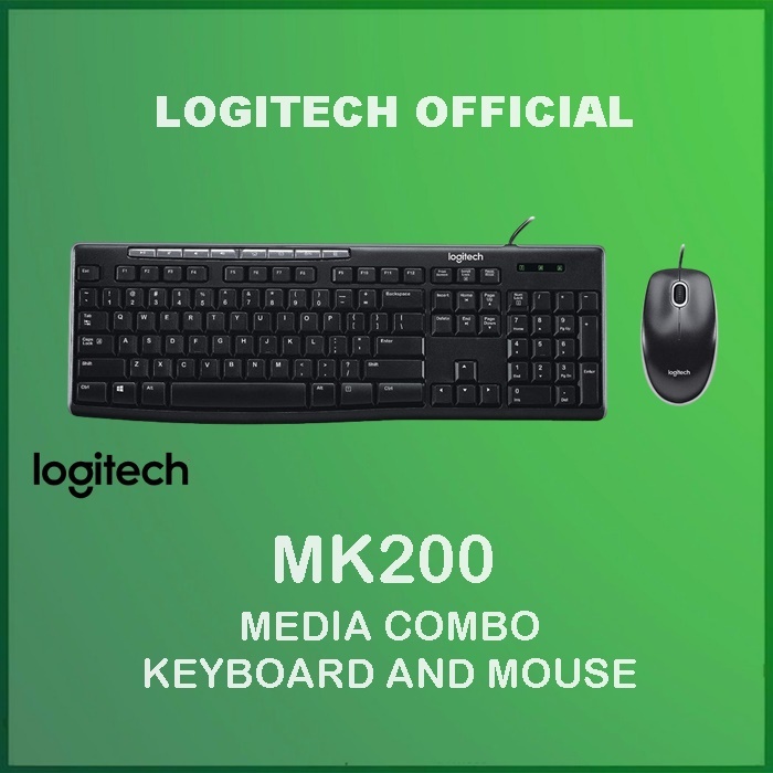 Original Logitech Mouse Keyboard MK200 / Combo / MK 200 | Shopee Malaysia