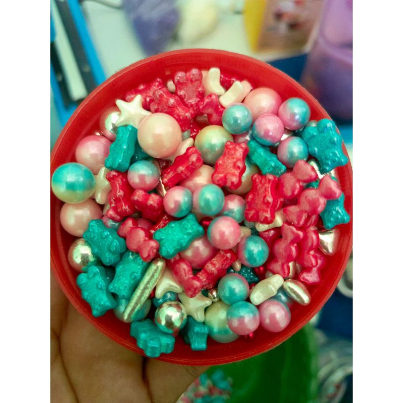 Spikel/sprinkle Teddy bear mix 10gr (FOODGRADE/Edible) | Shopee Malaysia