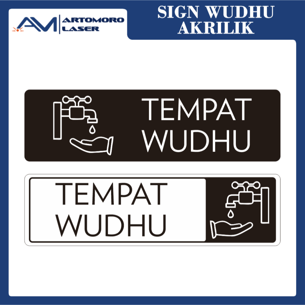 Acrylic Paste WUDHU SIGN/ISLAMIC WUDHU SIGN | Shopee Malaysia