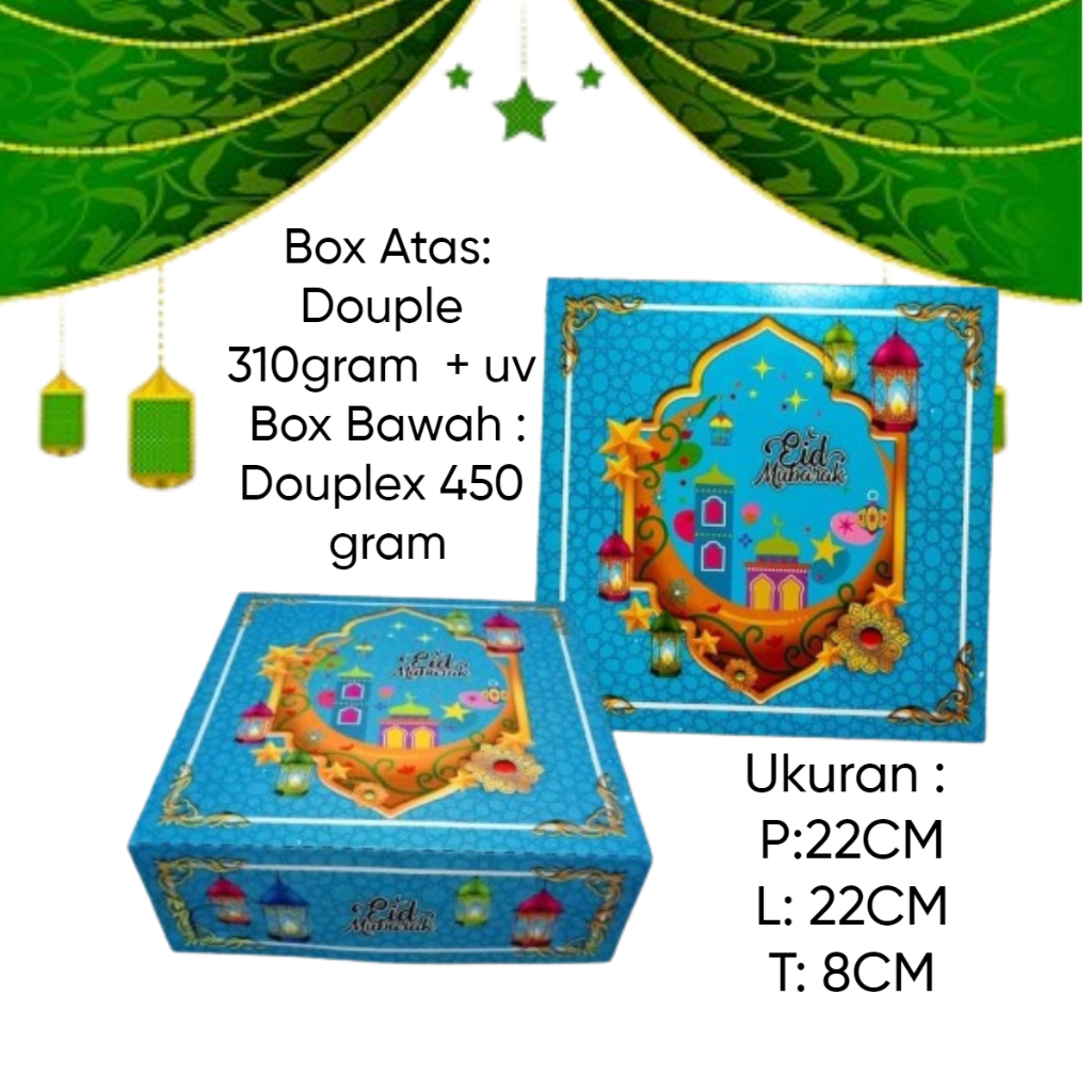 Eid MUBARAK Edition EID MUBARAK Edition Cake Box (10 Sets Contents ...