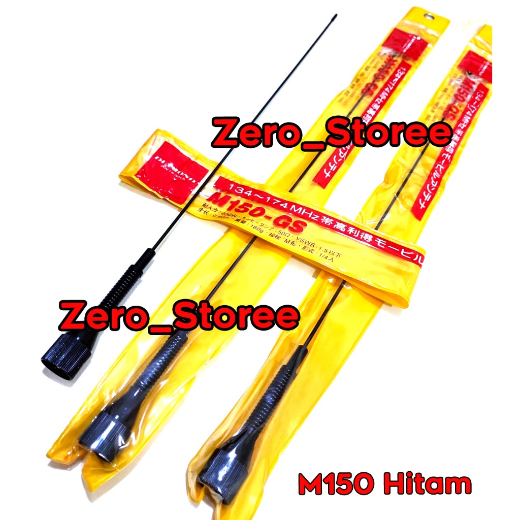 HITAM Diamond antenna M150-GS Car antenna rig VHF M150 antenna m150GS BLACK IRON Diamond 60CM ...