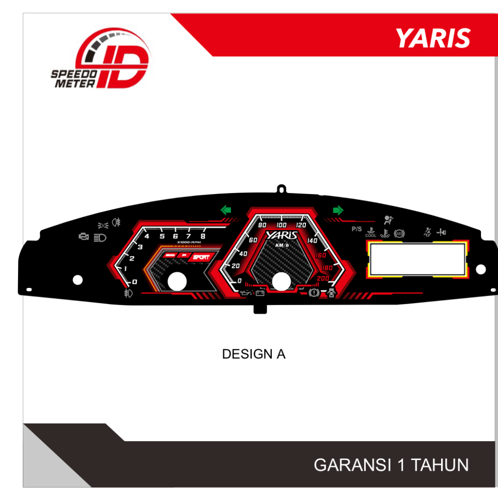 Yaris SPEEDOMETER Toyota Yaris Speedo Meter Panel Board | Shopee Malaysia