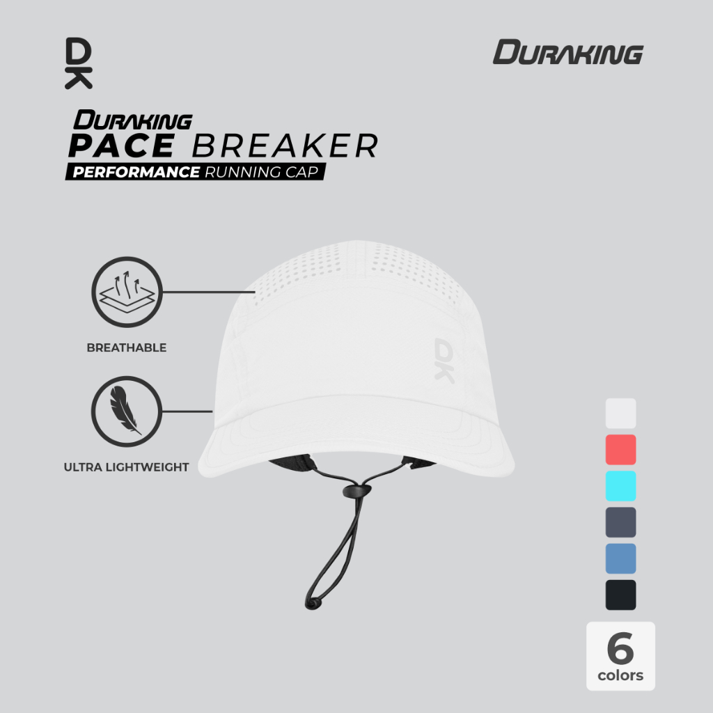 Duraking Running Cap - Pace Breaker Running Cap | Shopee Malaysia