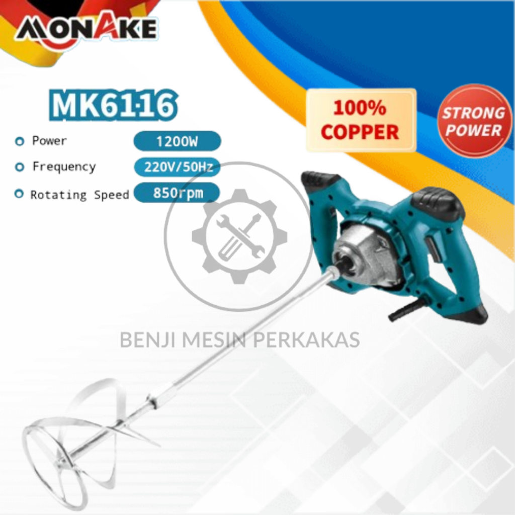 MESIN Paint Mixer Machine/Cement/Multipurpose Food Mixer Paint Mixer ...