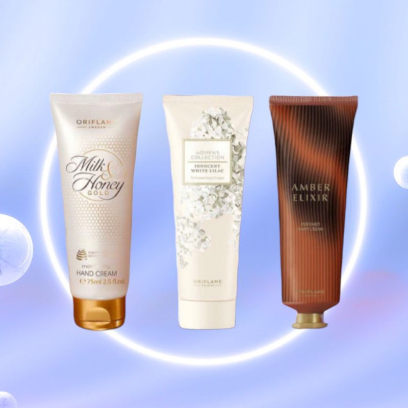 Innocent White Lilac Parfumd Hand Cream / Amber Elixir Perfumed Hand ...