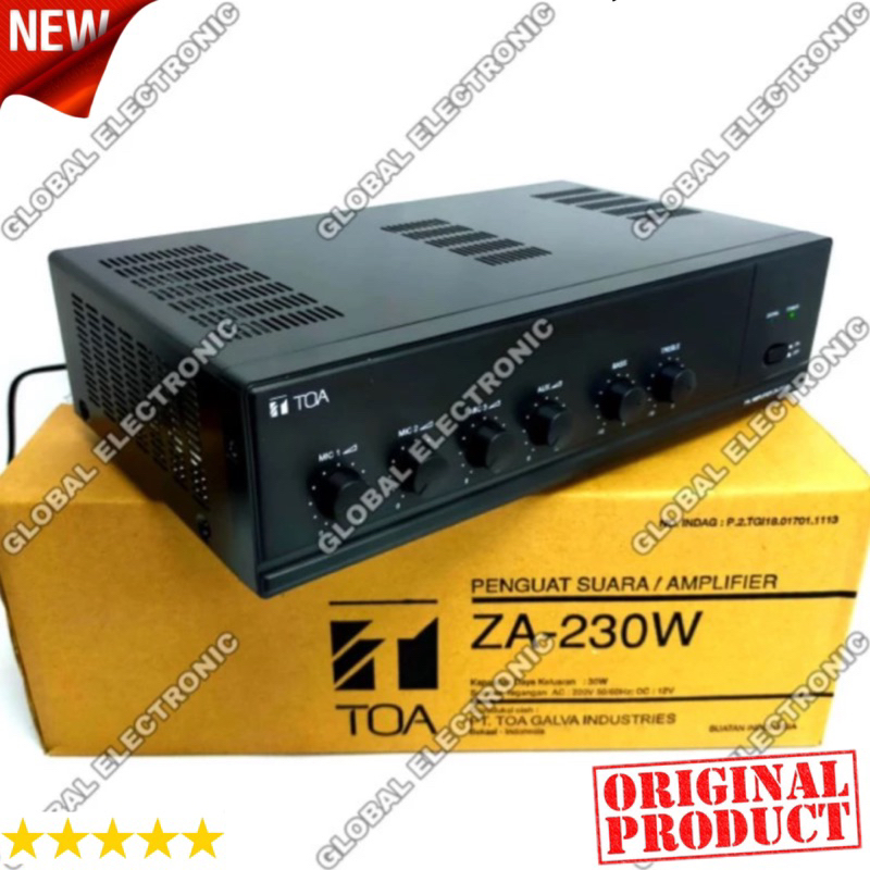 Amplifier TOA ZA 230 w original / TOA ZA 230 w original 30 watt Amplifier TOA ZA 230 w / TOA ...