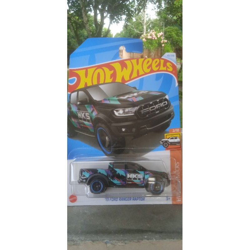 Hotwheels Ford Ranger Raptor HKS Black | Shopee Malaysia