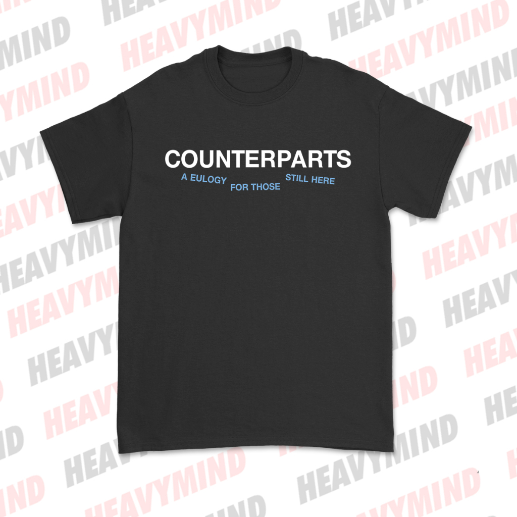 Counterparts Band T-Shirt - Eulogy Free Sticker | Shopee Malaysia