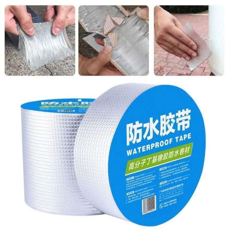 Leak-proof Gutter Duct Tape Double Aluminum Gutter Tape | Shopee Malaysia