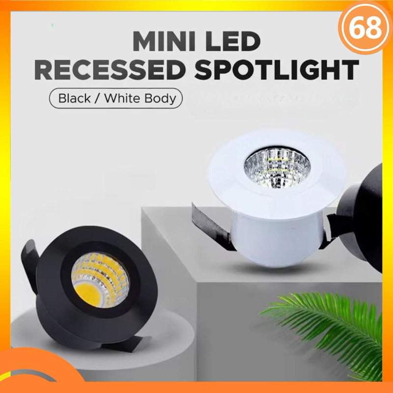 Led Downlight Mini LED COB 1W Spot Light Small Spotlight Ceiling Light ...