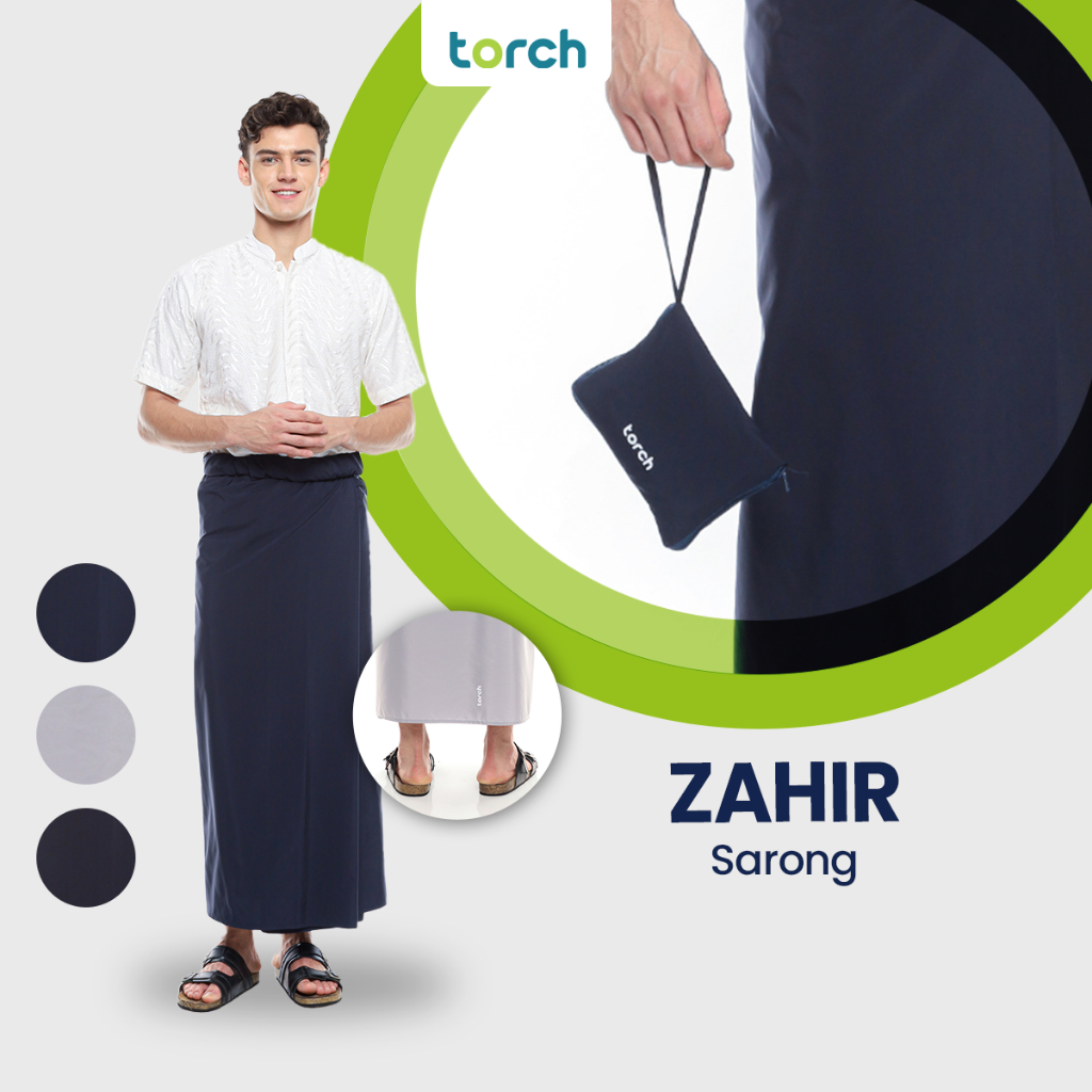 Torch Zahir Premium Travel Sarong / Plain Adult Sarong for Eid ...