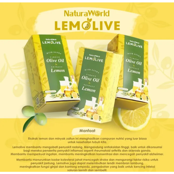 Lemolive NATURAWORLD 1 BOX Contains 10 Sachets 100% ORIGINAL | Shopee ...