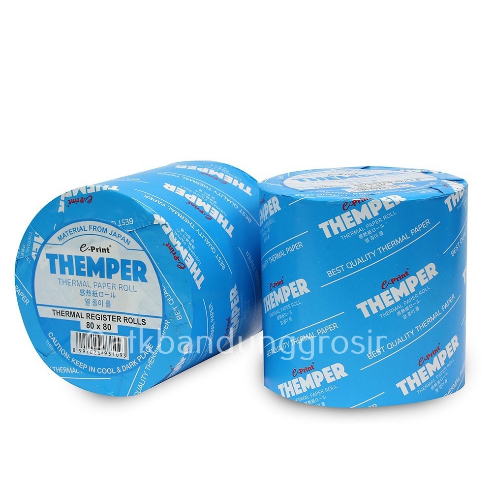 Thermal Paper Roll 80x80 Coreless Cash Register Receipt Paper – Roll ...
