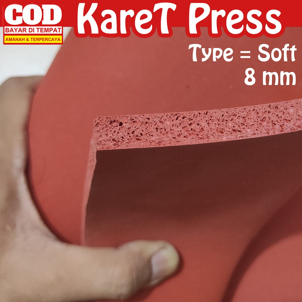 Rubber Press 8mm Hot Stamping Sponge Heat Resistant Foil Metal Jig ...